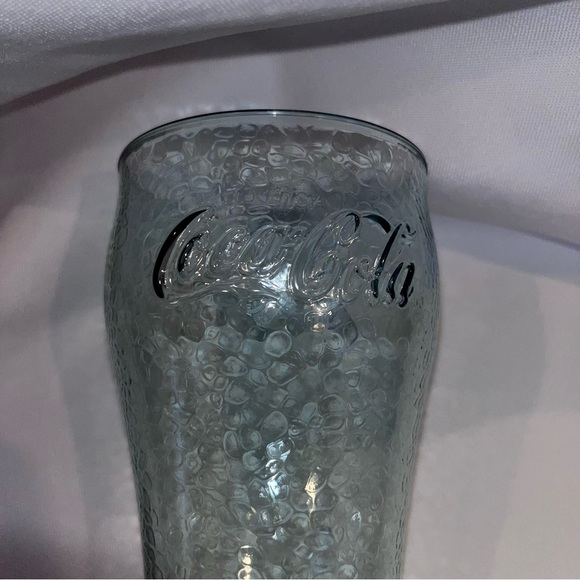 Coca Cola | Dining | Vintage Pebbled Plastic Coca Cola Embossed Logo ...